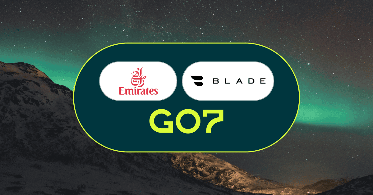 Emirates partners with BLADE to provide a one-of-a-kind travel ...